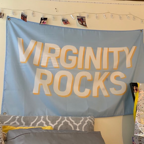 Wall Decor | Virginity Rocks Poster | Poshmark